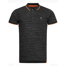 INDICODE Jeans Polo ' Mecklenburgh ' Herren Gr&ouml;&szlig;e XL schwarz