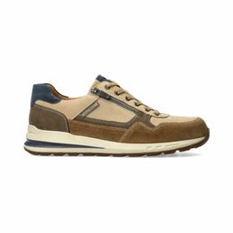 Mephisto Sneaker Herren Gr&ouml;&szlig;e 43 beige / marine / braun / schoko