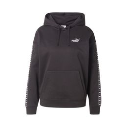 Puma Sportsweatshirt 'ESS' Damen Gr&ouml;&szlig;e M schwarz / wei&szlig;