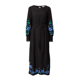 Fabienne Chapot Kleid 'Daria' Damen Gr&ouml;&szlig;e 38 blau / gr&uuml;n / schwarz Winterkleid