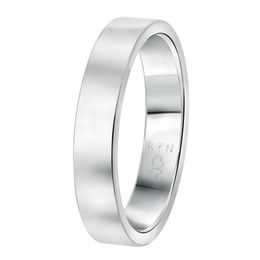 Lucardi Ring Herren Gr&ouml;&szlig;e 69 silber