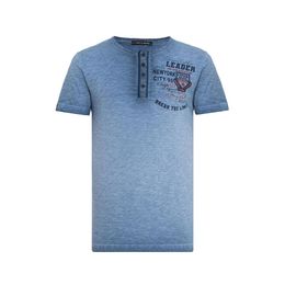 Cipo & Baxx Cipo & Baxx T-Shirt Herren Gr&ouml;&szlig;e XXL blau / dunkelblau / rot