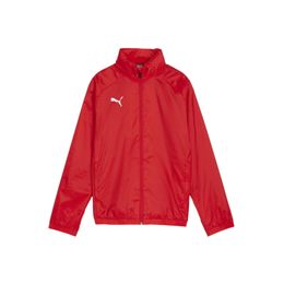 Puma Sportjacke 'TeamGoal' Jungen Gr&ouml;&szlig;e 176 knallrot / wei&szlig;