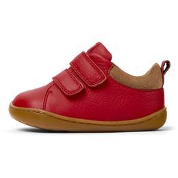 Camper Sneaker 'Peu Cami' M&auml;dchen Gr&ouml;&szlig;e 23 braun / rot
