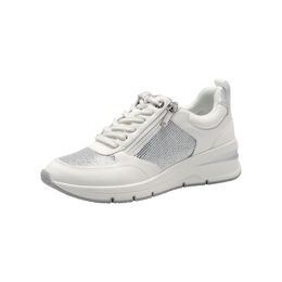Tamaris Sneaker Damen Gr&ouml;&szlig;e 39 silber / wei&szlig;