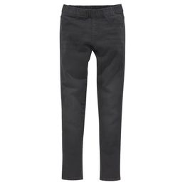 Kidsworld Jeans M&auml;dchen Gr&ouml;&szlig;e 122 black denim