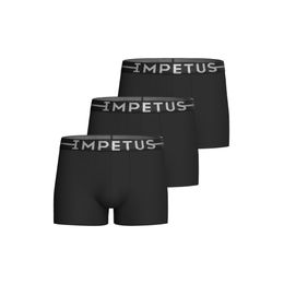 IMPETUS Boxershorts Herren Gr&ouml;&szlig;e M silbergrau / schwarz