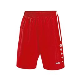 Jako Sportshorts 'Turin' Damen Gr&ouml;&szlig;e XXL hellrot / wei&szlig;