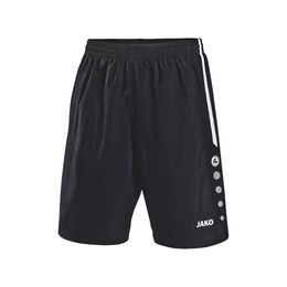 Jako Sportshorts 'Turin' Jungen Gr&ouml;&szlig;e 128 schwarz / wei&szlig;
