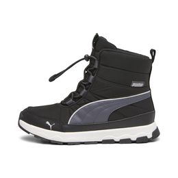 Puma Snowboots 'Evolve' Jungen Gr&ouml;&szlig;e 35.5 grau / schwarz / wei&szlig;