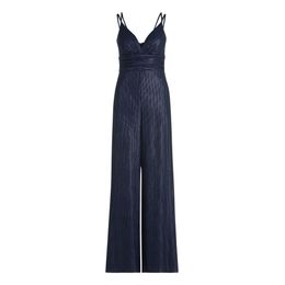 Vera Mont Jumpsuit mit Glanzeffekt Damen Gr&ouml;&szlig;e L dunkelblau
