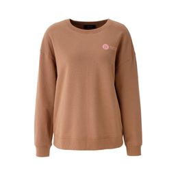Aniston Casual Sweatshirt Damen Gr&ouml;&szlig;e M/L karamell / rosa