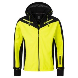 Rock Creek Outdoorjacke Herren Gr&ouml;&szlig;e L gelb / schwarz