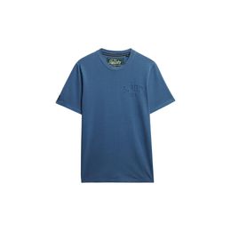 Superdry & Co T-Shirt Herren Gr&ouml;&szlig;e M royalblau