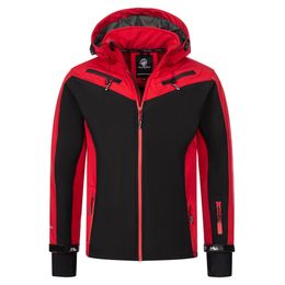 Rock Creek Outdoorjacke Herren Gr&ouml;&szlig;e XL rot / schwarz / wei&szlig;