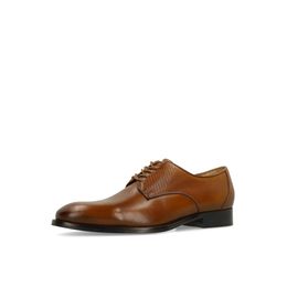 Manfield Schn&uuml;rschuh 'Derby' Herren Gr&ouml;&szlig;e 46 cognac