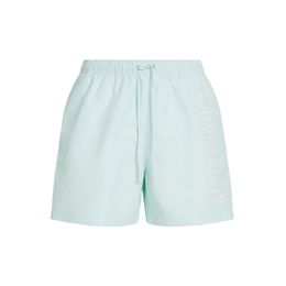 Calvin Klein Swimwear Badeshorts 'Intense Power' Herren Gr&ouml;&szlig;e M opal / wei&szlig;