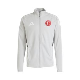 adidas Performance Sportjacke Herren Gr&ouml;&szlig;e M grau / rot / wei&szlig;