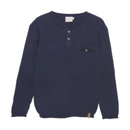 Minymo Pullover Jungen Gr&ouml;&szlig;e 116 blau