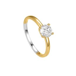 Nana Kay Ring 'Classic Solitaire' Damen Gr&ouml;&szlig;e 50 silber
