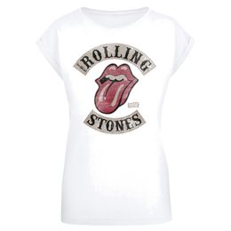 F4NT4STIC T-Shirt 'The Rolling Stones' Damen Gr&ouml;&szlig;e XXXL grau / rot / schwarz / wei&szlig;