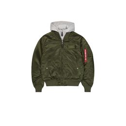 Alpha Industries &Uuml;bergangsjacke 'MA-1 D-Tec' Herren Gr&ouml;&szlig;e S dunkelgr&uuml;n