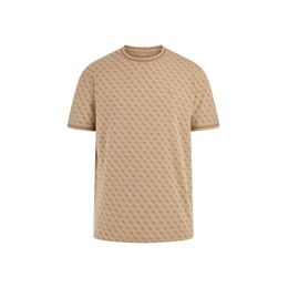 Guess T-Shirt 'MARSHALL' Herren Gr&ouml;&szlig;e XXL beige / camel
