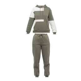 Tom Barron Jogginganzug Damen Gr&ouml;&szlig;e L khaki / offwhite