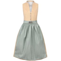 Stockerpoint Dirndl 'Makena' Damen Gr&ouml;&szlig;e 44 gelb / pastellgr&uuml;n