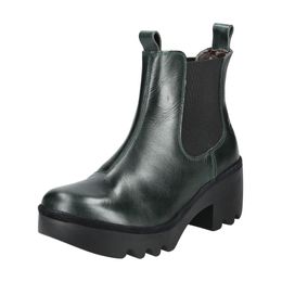 Fly London Chelsea Boots Damen Gr&ouml;&szlig;e 38 petrol / schwarz Winterschuhe