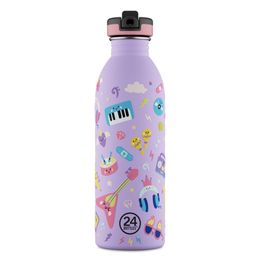 24Bottles Trinkflasche 'Kids Urban' Jungen Gr&ouml;&szlig;e one size blau / gelb / lila / pink