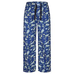 Lousy Livin Underwear Lousy Livin Pyjamahose Herren Gr&ouml;&szlig;e S creme / blau / himmelblau