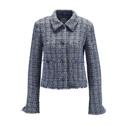 Madeleine Mode Madeleine Blazer Damen Gr&ouml;&szlig;e 48 blaumeliert