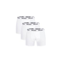Smilodox Boxershorts Herren Gr&ouml;&szlig;e M schwarz / wei&szlig;