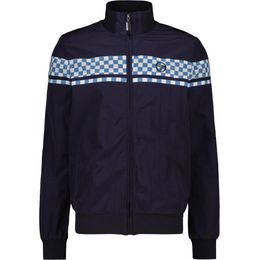 Sergio Tacchini Trainingsjacke 'Renzo' Herren Gr&ouml;&szlig;e L blau / dunkelblau / wei&szlig;