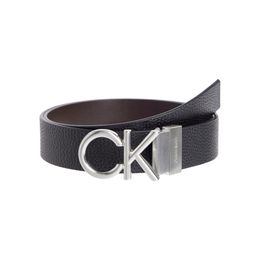 Calvin Klein G&uuml;rtel Herren Gr&ouml;&szlig;e 85 schwarz / silber