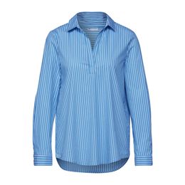 Street One Lange Business-Bluse Damen Gr&ouml;&szlig;e XS blau