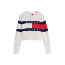 Tommy Jeans Pullover Damen Gr&ouml;&szlig;e M navy / rot / wei&szlig; / naturwei&szlig;