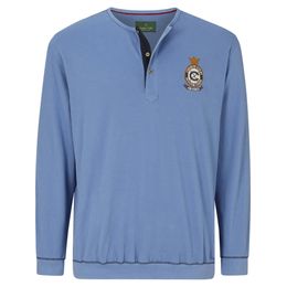 CHARLES COLBY Sweatshirt Herren Gr&ouml;&szlig;e XL blau