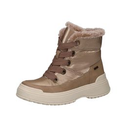 Caprice Stiefelette Damen Gr&ouml;&szlig;e 41 braun / hellbraun Winterschuhe