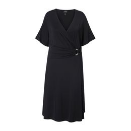 Ulla Popken Kleid Damen Gr&ouml;&szlig;e 54/56 schwarz Winterkleid