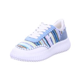 La Strada Sneaker Damen Gr&ouml;&szlig;e 40 himmelblau / hellgr&uuml;n / lavendel / wei&szlig;