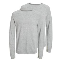 Jack & Jones Jack & Jones Pullover 'Hill' Herren Gr&ouml;&szlig;e L hellgrau