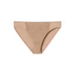 Schiesser Rioslip ' Air blickdichte Spitze ' Damen Gr&ouml;&szlig;e S beige