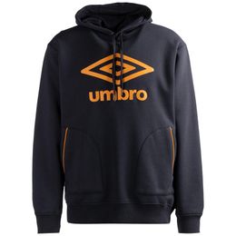 Umbro Sportsweatshirt Herren Gr&ouml;&szlig;e L dunkelblau / orange