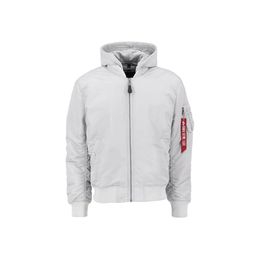 Alpha Industries &Uuml;bergangsjacke 'MA-1 ZH' Herren Gr&ouml;&szlig;e S hellgrau