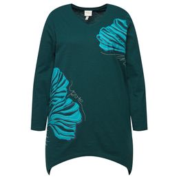 Ulla Popken Shirt Damen Gr&ouml;&szlig;e XL/XXL blau / smaragd