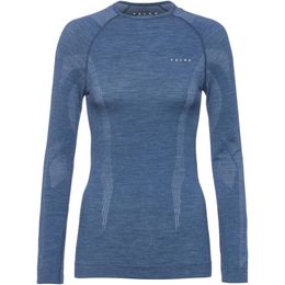 Falke Funktionsshirt 'Wool Tech' Damen Gr&ouml;&szlig;e L blau