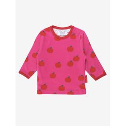 Toby tiger Shirt 'Apfel' M&auml;dchen Gr&ouml;&szlig;e 128 pink