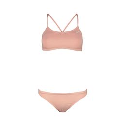 Nike Swim Sportbikini Damen Gr&ouml;&szlig;e XS rosa / wei&szlig;